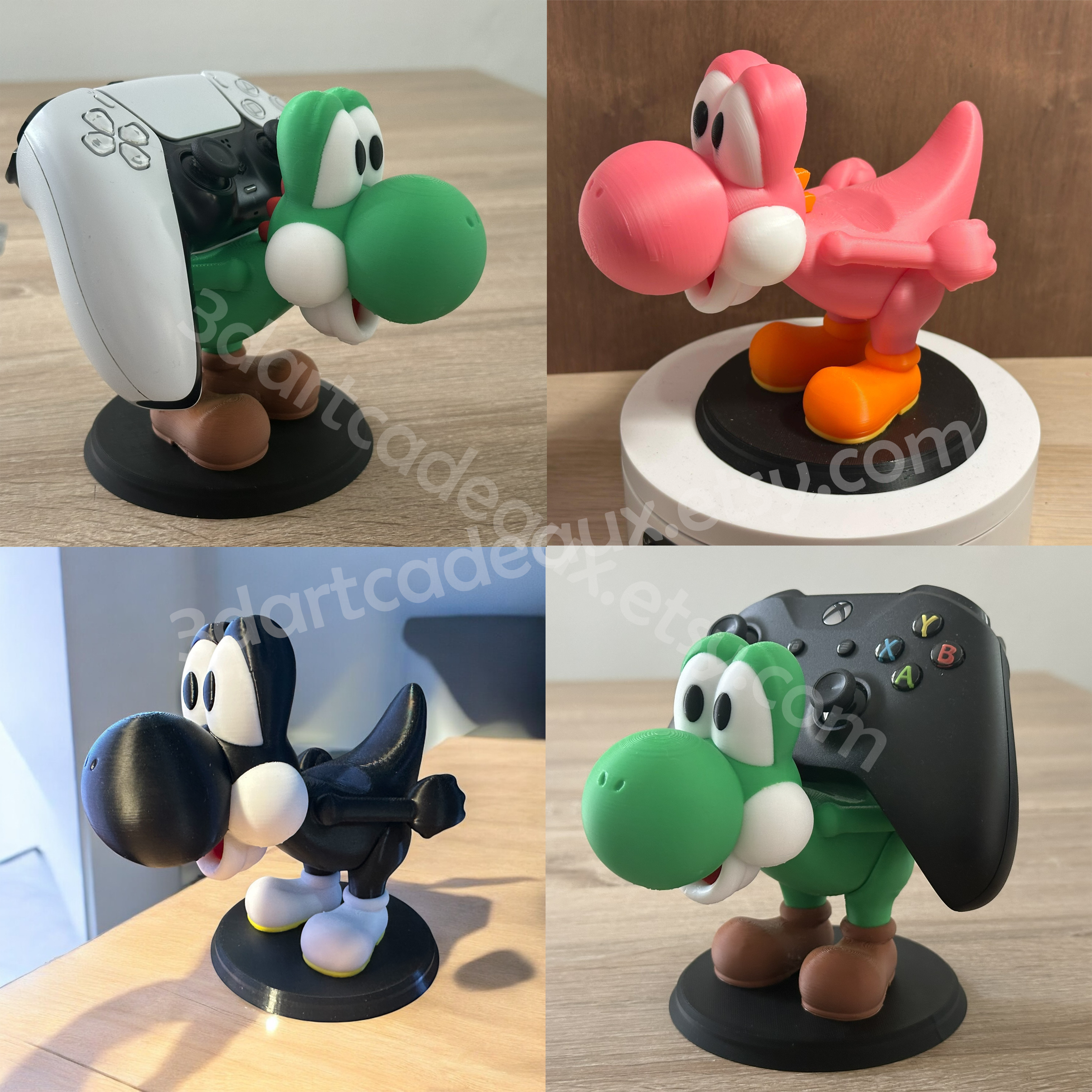 Porte-manette Yoshi pour PS4, PS5, XBOX et Switch – Kdo-3D Créations